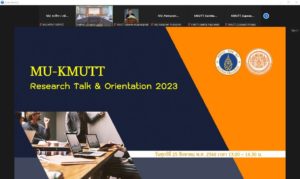 มหาวิทยาลัยมหิดล ร่วมกับ มหาวิทยาลัยเทคโนโลยีพระจอมเกล้าธนบุรี จัดกิจกรรม “MU-KMUTT Research ...